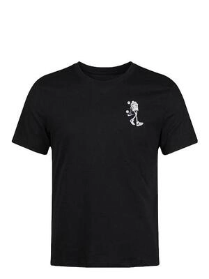Nike Short Sleeve Basketball Graphic Tee - Black