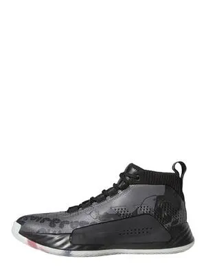 Adidas Dame 5 High Top Sneakers - Black