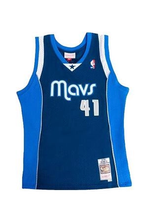 Mitchell & Ness Nba Dallas Mavericks "mavericks 41" Basketball Jersey - Default Colorway