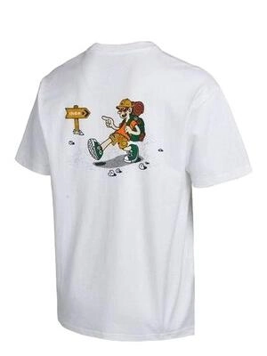 CONVERSE Explorer Graphic T-shirt Asia Sizing - White