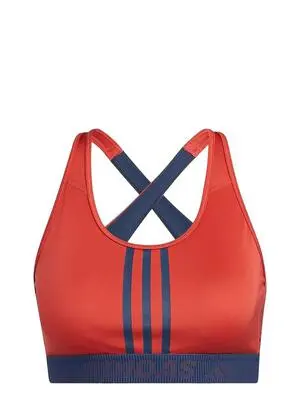 Adidas 3-stripes Bra - Red