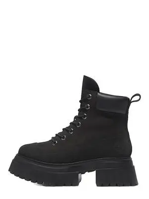 Timberland Sky 6 Inch Lace Up Boots - Black