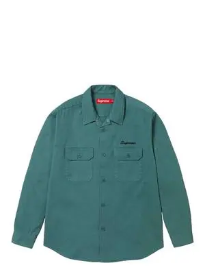 Supreme Our Lady Work Shirt - Teal