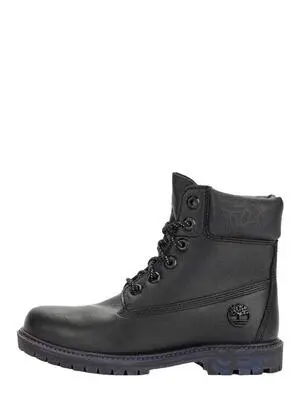 Timberland Heritage 6 Inch Lace-up Waterproof Boots - Black