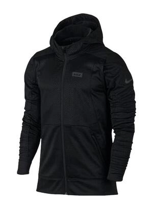 Nike International Zipper Full-zip Hooded Jacket - Black