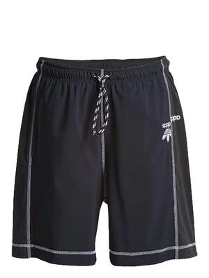 Adidas Originals X Alexander Wang Crossover Logo Shorts - Black