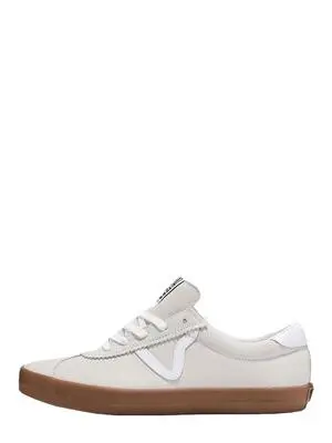 VANS Vans Sport Low Top Lace-Up Sneakers White/beige