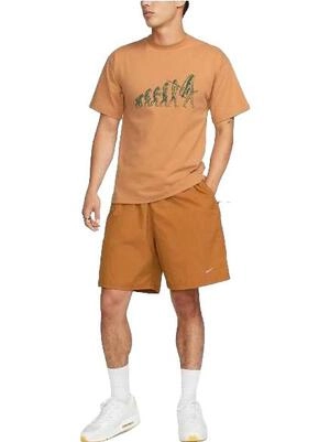 Nike Nike Sneaker Evolution Short-sleeve Tee 'tan' Tan/multi-color