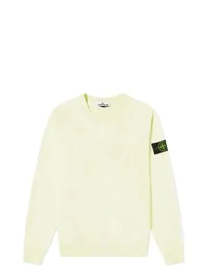 Stone Island STONE ISLAND Garment Dyed Crewneck Sweatshirt Lemon/yellow