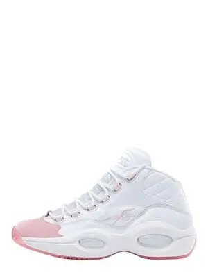 REEBOK Question Mid Sneakers - Pink/white