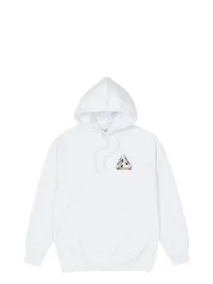 PALACE Tri-chrome Triangle Hoodie - White