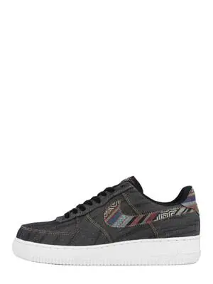 Nike Force 1 Low '07 Lv8 'dark Obsidian' Sneakers - Dark Obsidiab/denim/white