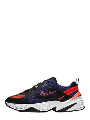 Nike M2k Tekno Sneakers - Black/deep Royal Blue-bright Crimson