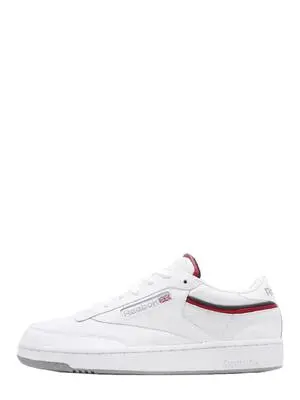REEBOK Club C 85 Mu Low Top Sneakers - White/navy/red
