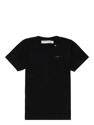 OFF-WHITE Off-white Backbone 3m Arrows Slim Tee Black