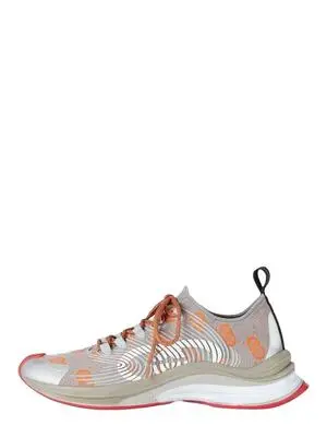 Gucci Run Sneaker - Grey/orange