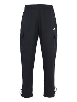Nike Solid Color Logo Woven Cargo Casual Long Pants - Multi-color