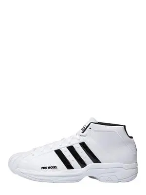 Adidas Pro Model 2g High Top Sneakers - White/black