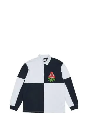 PALACE Rugger Bugger Rugby Shirt - Black