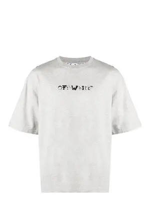 Off-White Crew Neck Tee - Multi-color