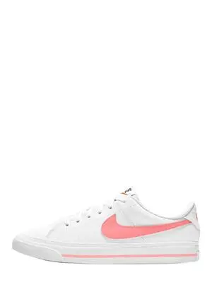 Nike Court Legacy Low Top Sneakers - White/pink