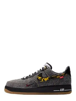 Nike Force 1 Low "camo Denim Remix" Sneakers - Black