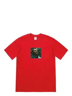 Supreme Fw18 Marvin Gaye Tee Character Printing Short Sleeve - Red