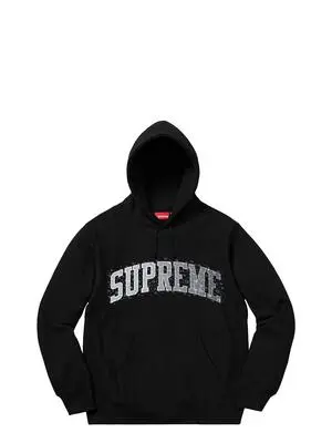 Supreme Water Arc Hooded Sweatshirt - Black