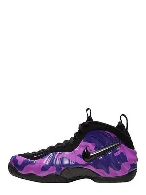 Nike Foamposite Pro Sneakers - Black/court Purple-hyper Violet