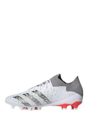 Adidas Predator Freak.1 Ag Football Cleats - White/grey/red