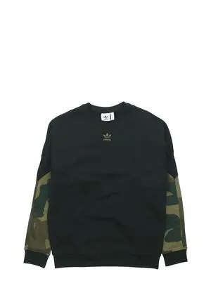 Adidas Originals Camouflage Crew Neck Sweatshirt - Black