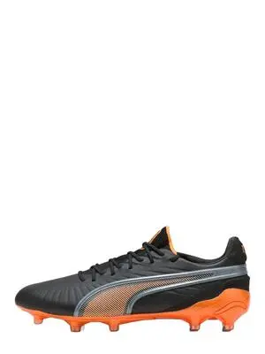 PUMA King Ultimate Fg/ag Football Boots - Puma Black/heat Fire/puma Silver
