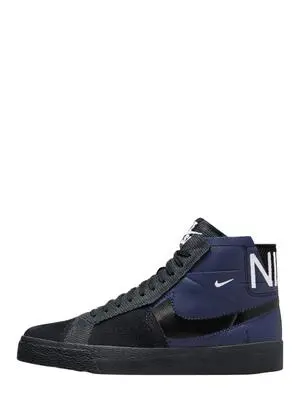 Nike Nike SB Blazer Mid Premium Sneakers Black/navy