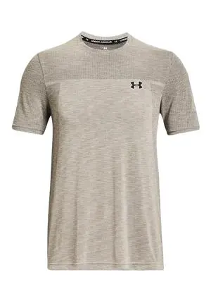 Under Armour Seamless T-shirt - Summit White/black