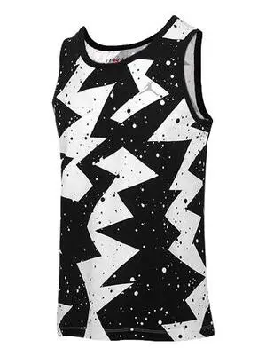 JORDAN Graphic Print Basketball Tank - Blackwhite