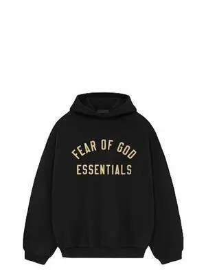 Fear Of God Fleece Ii Hoodie - Black