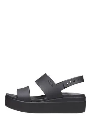 CROCS Brooklyn Platform Sandals - Black