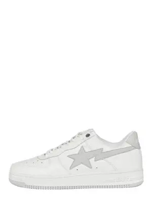 A BATHING APE A Bathing Ape X JJJJound Bape Sta Low Top Sneakers White/grey