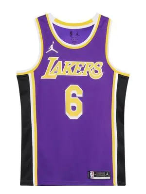 Nike Los Angeles Lakers Lebron James No. 6 Jersey - Purple