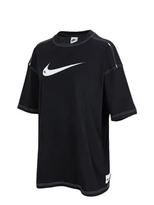 Nike Ss22 Logo Printing Casual Round Neck Short Sleeve T-shirt - Default Color