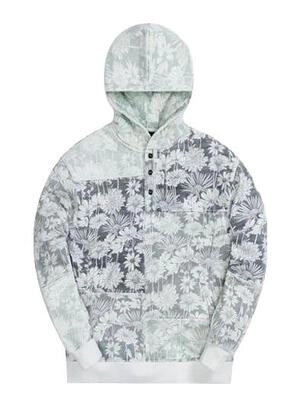 Kith KITH Aster Floral Williams IV Pullover 'Stadium' Light Green