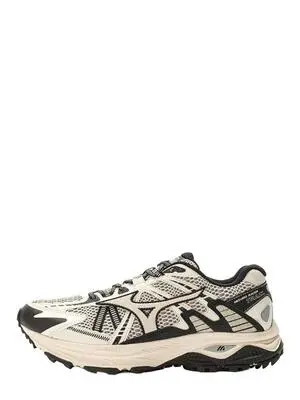 Mizuno Racer Trail Sneakers - Cream/black/white