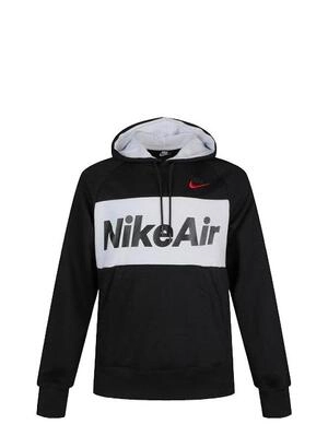 Nike Colorblock Graphic Hoodie - Black