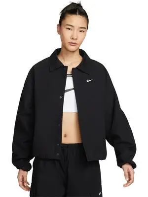 Nike Oversized Woven Jacket - Black