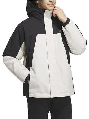 Adidas Down Parka Jacket - White/black