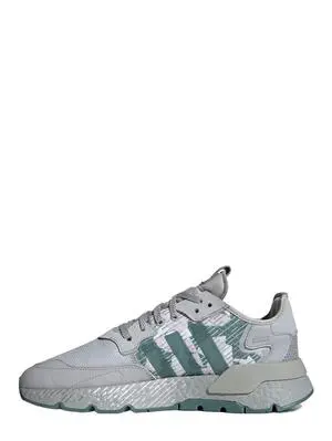 Adidas Originals Nite Jogger Low Top Sneakers - Grey/green