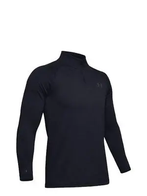 Under Armour Base 4.0 1/4 Zip Long Sleeve Top - Black