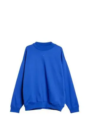 Adidas Basketball Crew Sweatshirt Asia Sizing - Blue