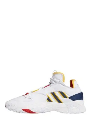 Adidas Streetball High Top Sneakers - White/multi-color