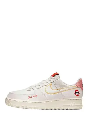 Nike Force 1 '07 "peace" Sneakers - White/orange/red